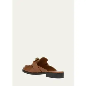 Bottega Veneta Astaire Knot Loafer Mules - Brown
