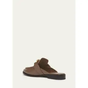 Bottega Veneta Astaire Knot Loafer Mules - Brown