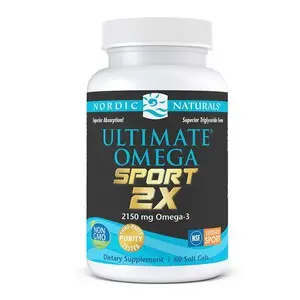 NORDIC NATURALS Ultimate Omega 2x Sport Lemon Flavor 60 Softgels - One-color