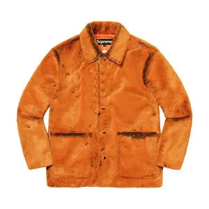Supreme Faux Fur Shop Coat - Orange