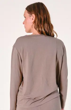 POPLINEN Plus Toni Pj Shirt - Olive