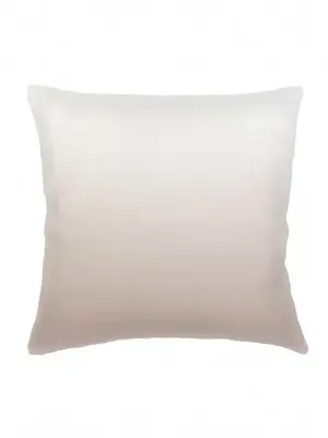 Anaya Ombre Linen Pillow With Down Insert - Beige