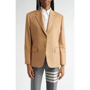 Thom Browne Classic Hair Sport Coat - Camel