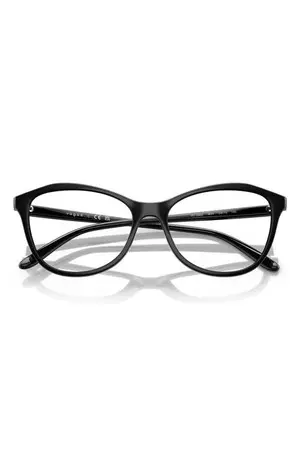 VOGUE 54mm Irregular Optical Glasses - Black