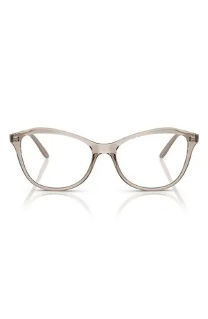 VOGUE VOGUE 54mm Irregular Optical Glasses Caramel