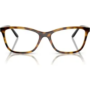 VOGUE VOGUE 54mm Butterfly Eyeglasses Dark Havana