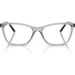 VOGUE VOGUE 54mm Butterfly Eyeglasses Transparent Grey