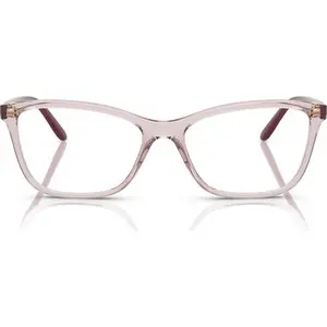 VOGUE 54mm Butterfly Eyeglasses - Transparent Pink