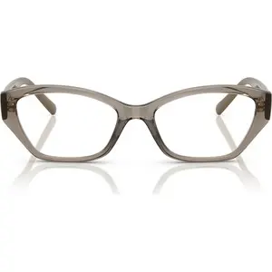 VOGUE VOGUE Eyeglasses Cat Eye Frame Transparent