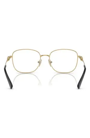 VOGUE 54mm Square Eyeglasses - Gold/black