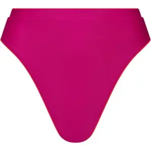 ANSEA Reversible High Waisted Bikini Brief - Hyper Red/berry