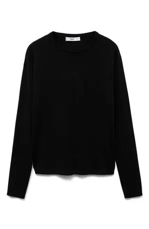 Mango Lightweight Crewneck Sweater