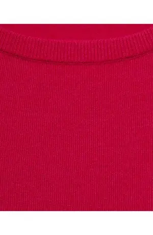 Mango Lightweight Crewneck Sweater - Fuchsia