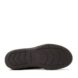 DEARFOAMS Thompson Plaid Moccasin Toe Clog Slipper - Brown