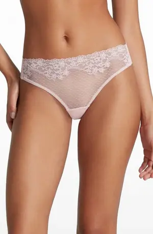 Commando Double Take Thong Blush
