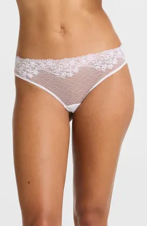 Commando Double Take Thong - White