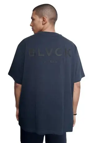 BLVCK PARIS Blvck Shades Tee - Dark Blue