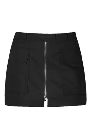BLVCK PARIS Zipped Skirt