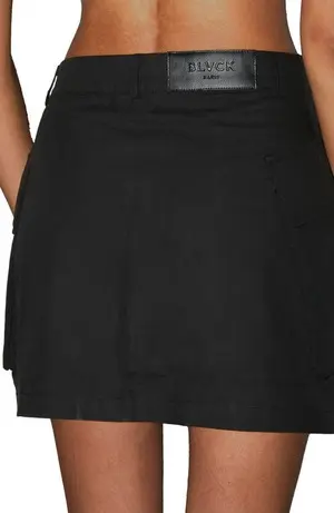 BLVCK PARIS Zipped Skirt