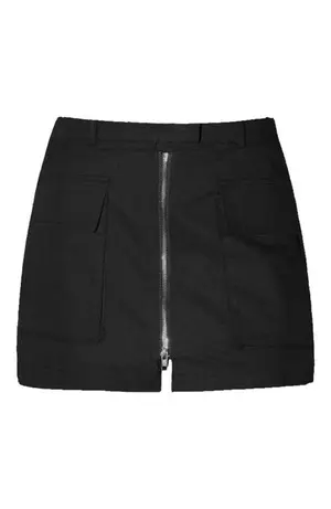 BLVCK PARIS Zipped Skirt