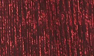 Vince Camuto Smocked Cuff Metallic Top - Red