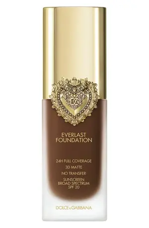 Dolce & Gabbana Everlast Foundation Broad Spectrum Spf 20 Sunscreen 38c Deep