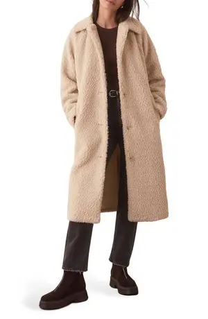 Marine Layer Faux Shearling Coat