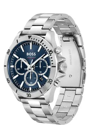 BOSS Troper Chronograph Bracelet Watch - Blue