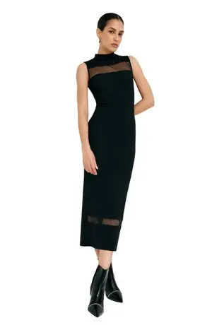 MARCELLA Cleo Sleeveless Ponte Knit Dress