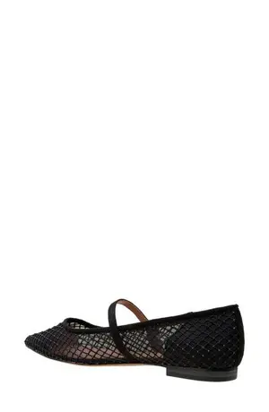 Linea Paolo Nadeen Pointed Toe Flat - Black