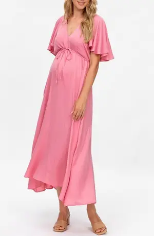PIETRO BRUNELLI Maxi Dress - Light/pastel Pink