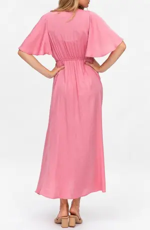 PIETRO BRUNELLI Maxi Dress - Light/pastel Pink