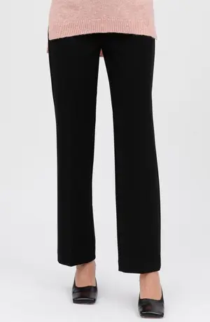 PIETRO BRUNELLI Over-the-bump Straight Leg Trousers