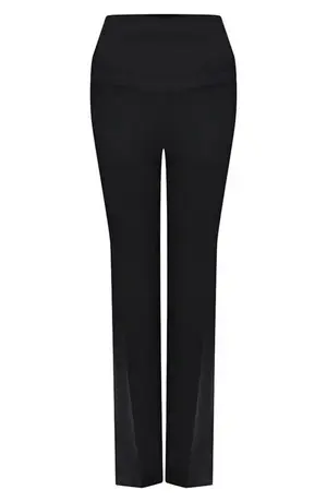 PIETRO BRUNELLI Over-the-bump Straight Leg Trousers