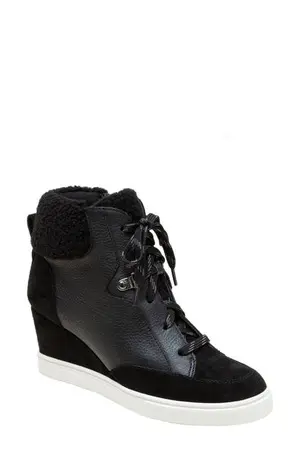 Linea Paolo Arden Wedge Sneakers - Black