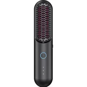 TYMO Porta Pro Portable Hair Straightening Brush - Black