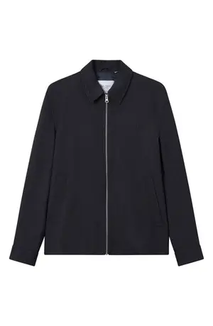 LES DEUX Como Coach Jacket - Navy