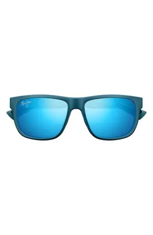 Maui Jim Puakea Square Sunglasses - Blue/ Blue Hawaii