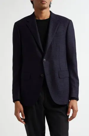 Zegna Checked Coats For Men