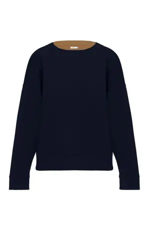 ANSEA Reversible Sweatshirt - Navy
