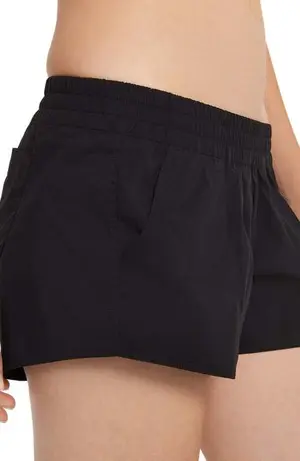 ANSEA Short Board Shorts - Black