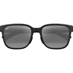 Maui Jim Paulele Af 57mm Polarizedplus2® Sunglasses - Black/ Neutral Grey