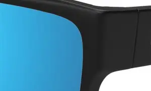 Maui Jim Uila Rectangular Sunglasses - Black/ Blue Hawaii
