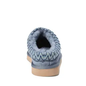DEARFOAMS Fireside Greta Clog Slipper - Flint Stone