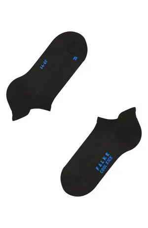 Falke Cool Kick Performance Sneaker Socks - Black