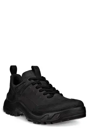 Ecco Offroad Waterproof Hiking Sneakers - Black/black