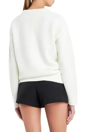 English Factory Lettering Sweater
