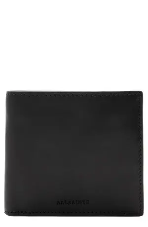ALLSAINTS Delph Leather Wallet - Black