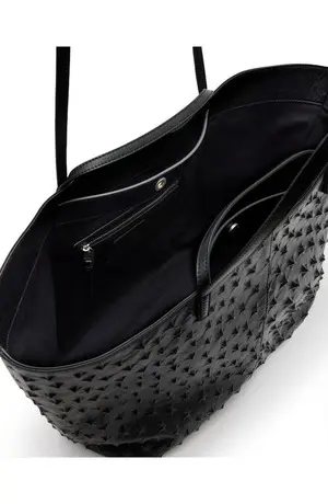 ALLSAINTS Hannah Star Embossed Leather East/west Tote