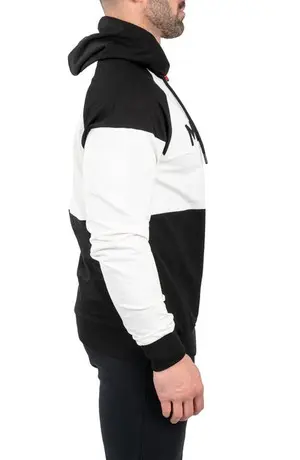 MACEOO Colorblock Logo Hoodie